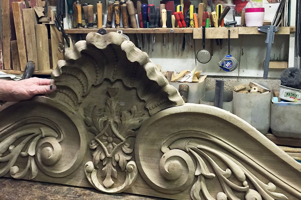 Bespoke Wood Carving - Bedrock